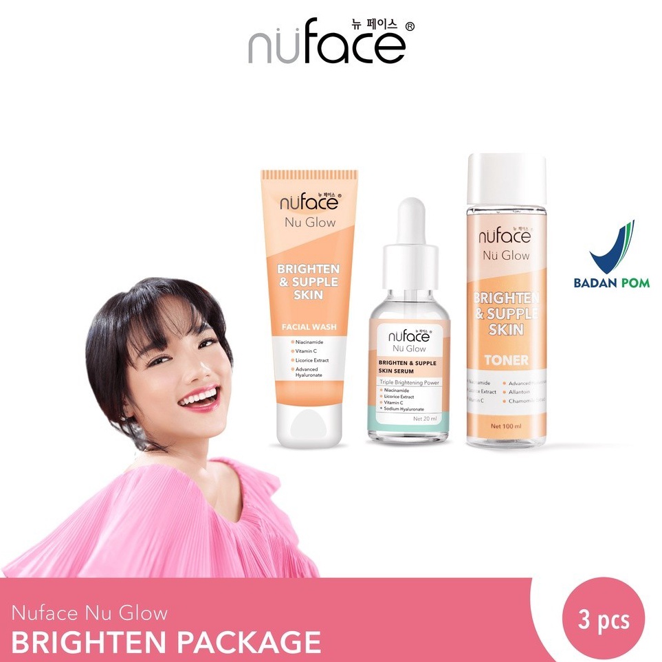 Jual Best Product Nuface Skincare Fuji 3in1 5in1 Nu Glow Brighten ...
