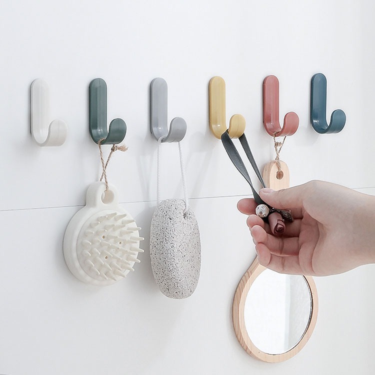 Jual Alat Cantelan Dinding Kait Tas Handuk Kunci Kain Lap Bentuk J ...