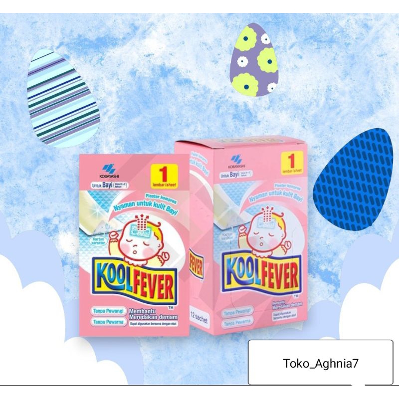Jual Koolfever Kompres Untuk Bayi 0-2 Thn 1 Box Isi 12 Kembar | Shopee ...