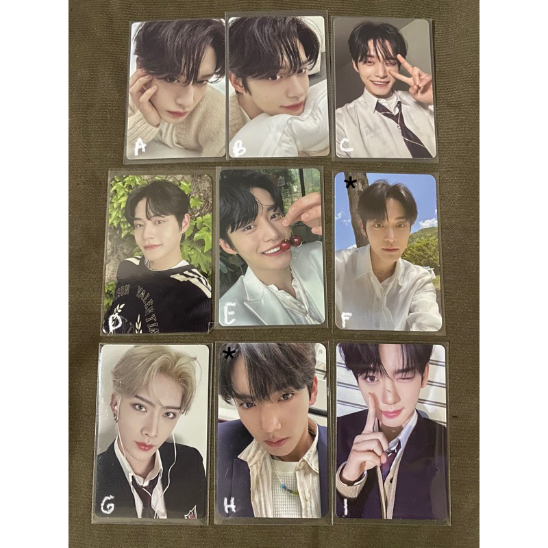 Jual zerobaseone photocard zb1 jiwoong ricky yujin | Shopee Indonesia