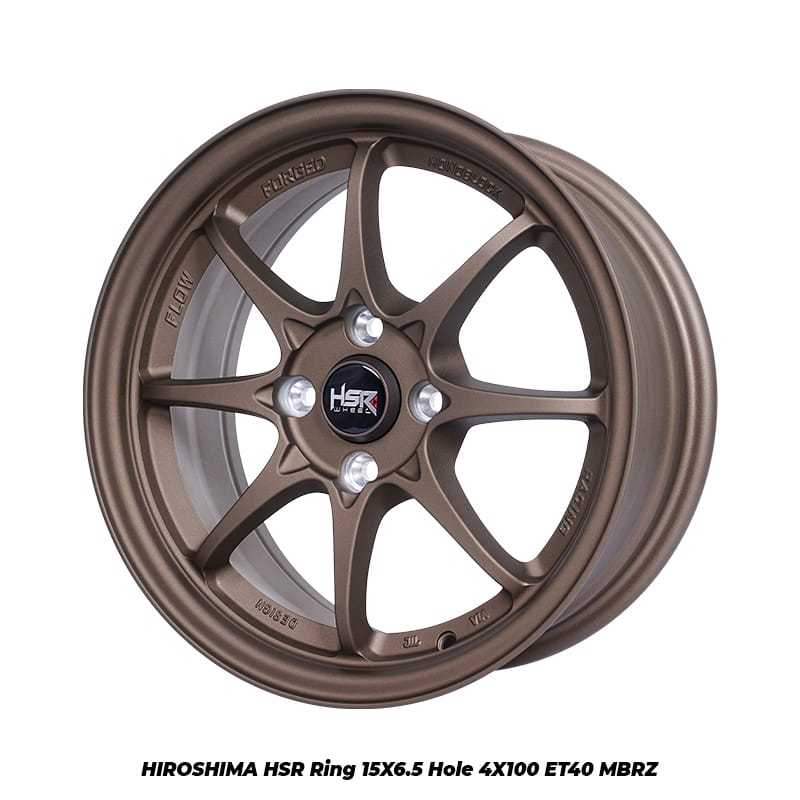 Jual Velg mobil type hiroshima ring 15 lebar 6,5 inchi,single pcd 4x100 bronze | Shopee Indonesia