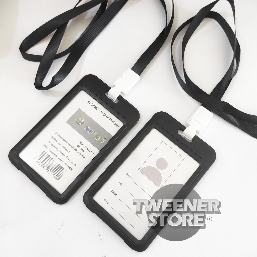 Jual OFFICIA / ZHUANG PAI ID Card + Tali 54x85mm | Name Tag | Double ...