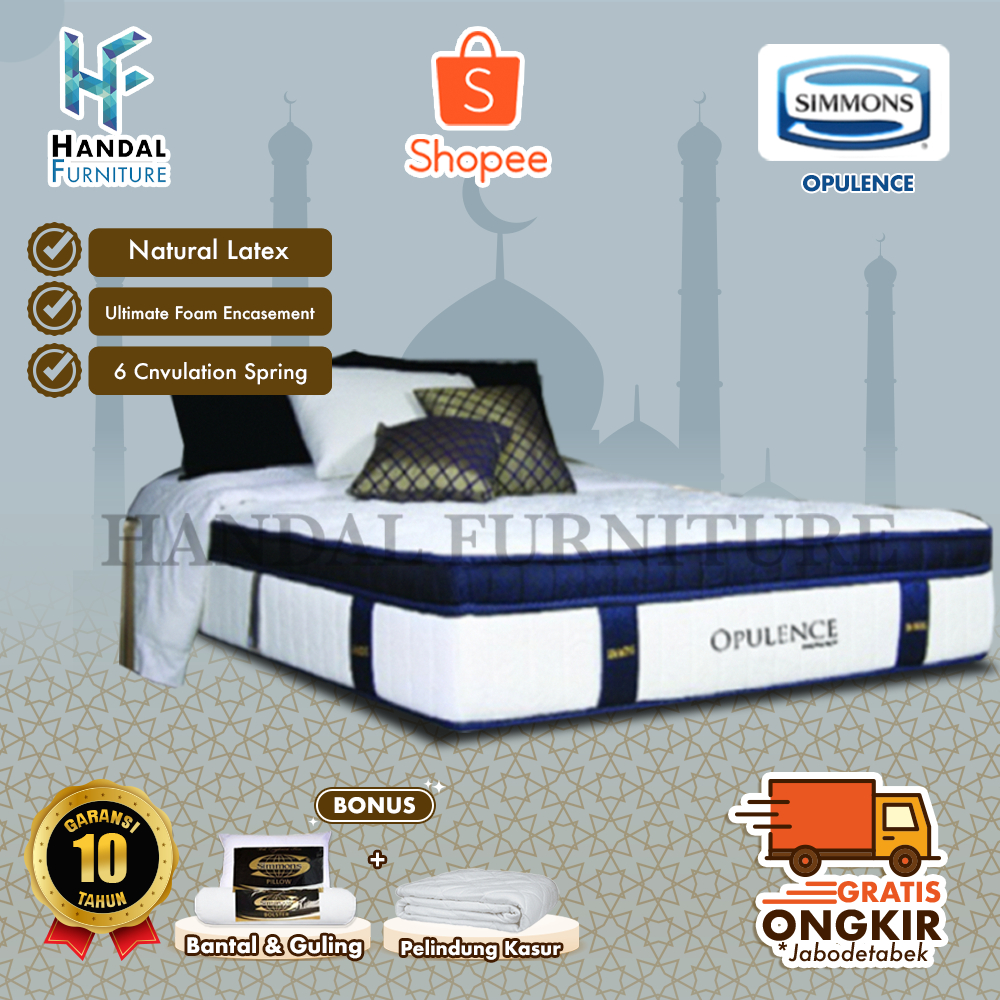 Jual Simmons Spring Bed Opulence - Hanya Kasur | Shopee Indonesia