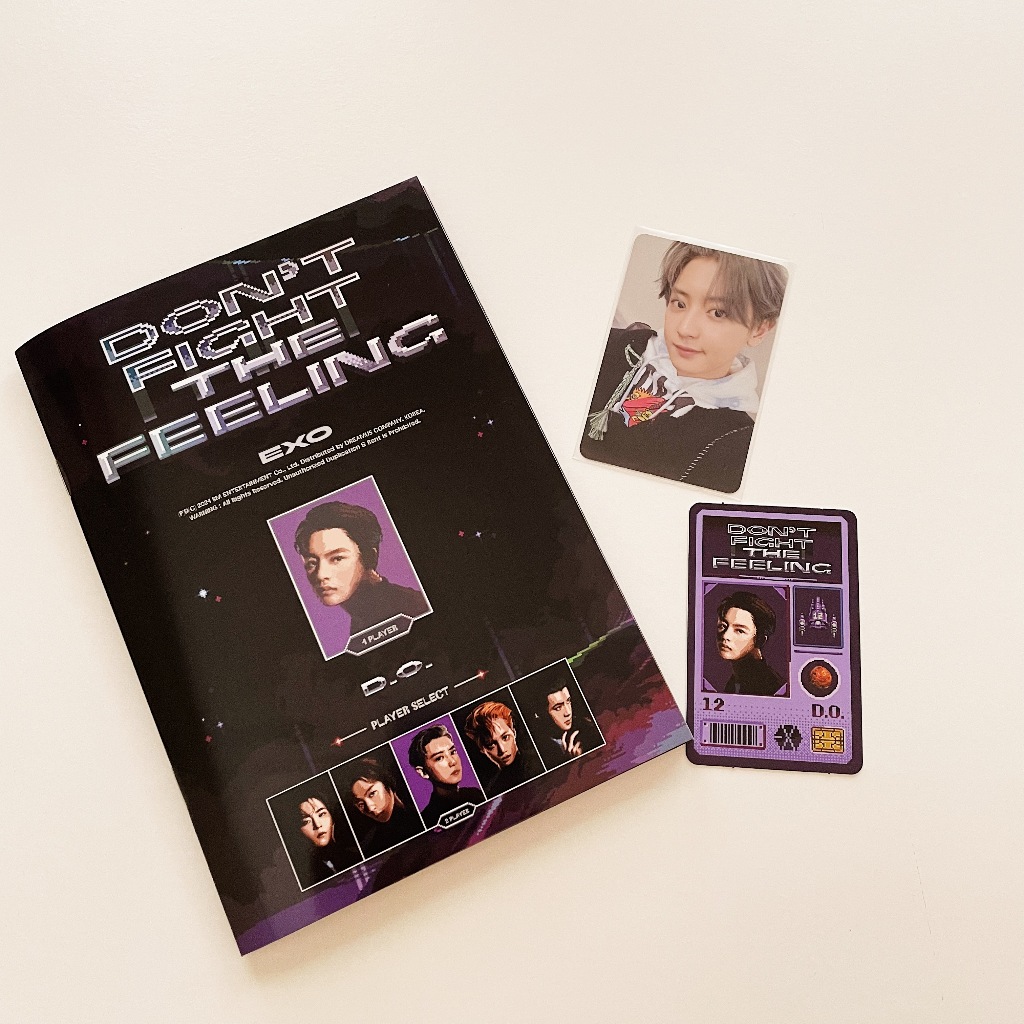 Jual [READY STOCK] EXO DON'T FIGHT THE FEELING EXPANSION VER D.O. Kyungsoo - ALBUM FULLSET ...