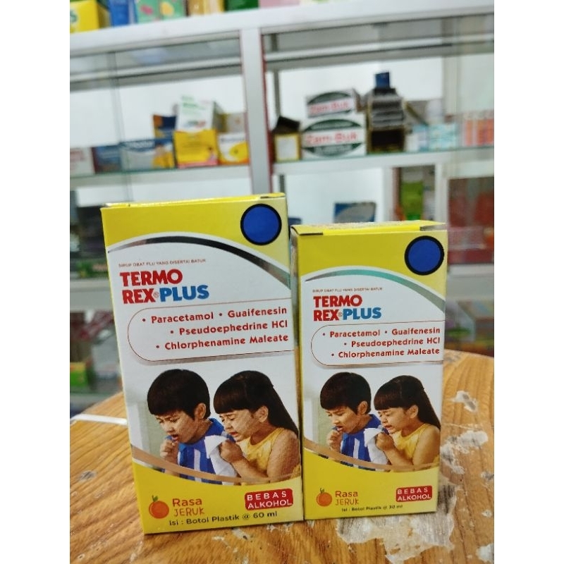 Jual Termorex Plus Syrup 30ml&60ml - Batuk Pilek Demam Anak | Shopee ...