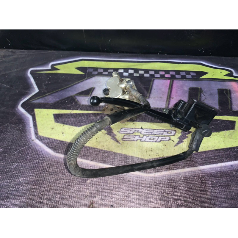 Jual Master Rem depan dan kaliper depan belakang Kawasaki Ninja 150 R RR SS original copotan ...