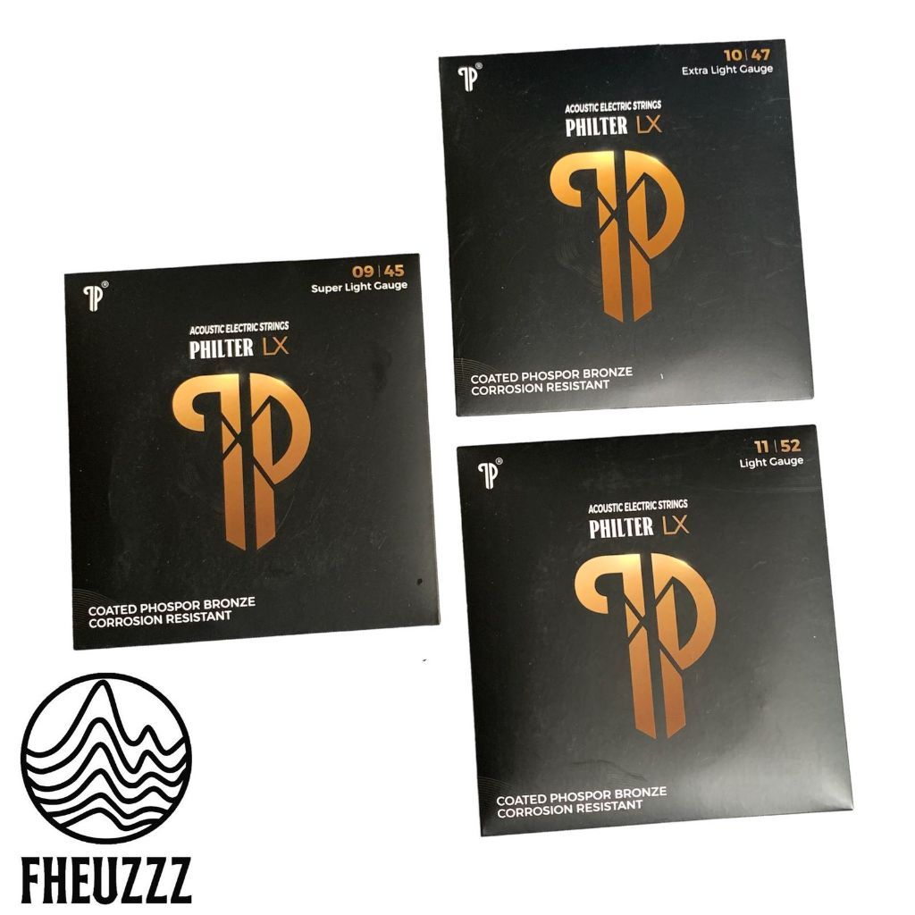 Jual Senar Gitar Guitar Akustik Acoustic String Philter LX Original ...
