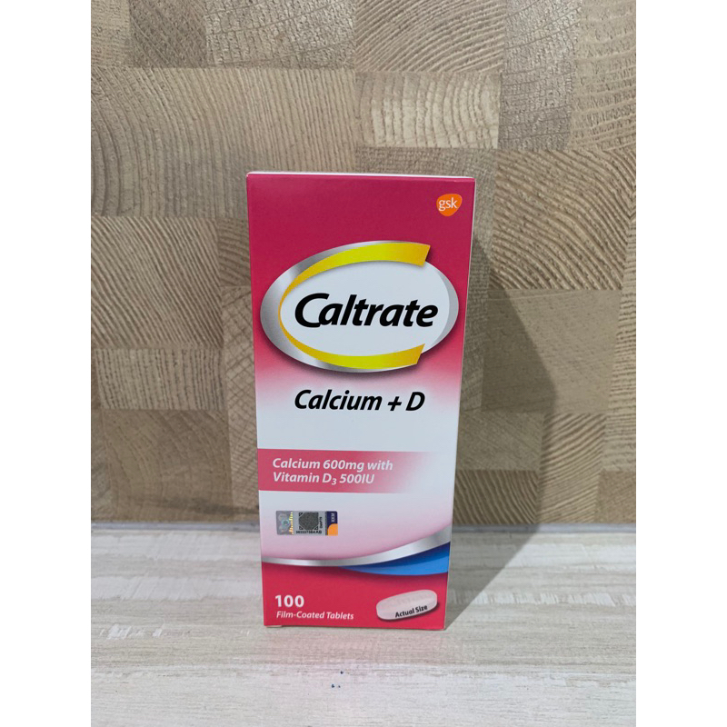 Jual Caltrate 600 + D / calcium health supplement / isi 100s (pink ...