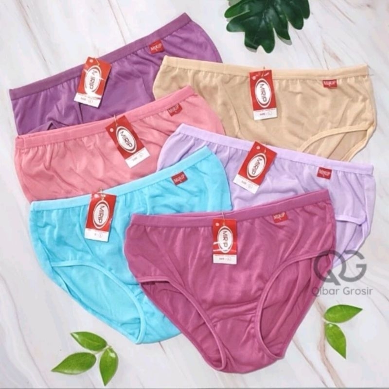 Jual PAKET BELI 5 GRATIS 1pcs/CELANA DALAM WANITA JUMBO M,L,XL,3L,4L/CD POLOS DEWASA PAKET ...