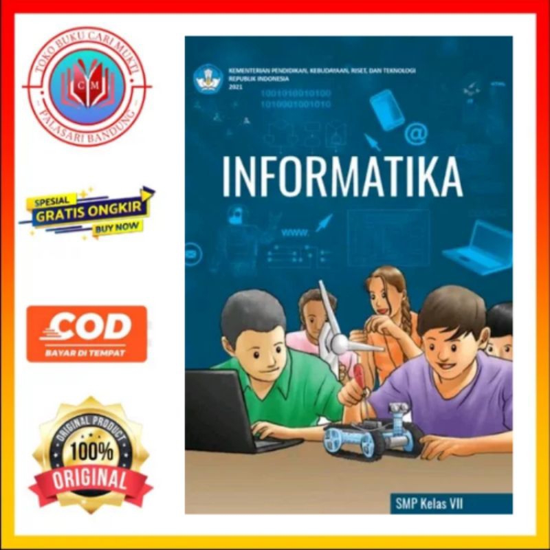 Jual BUKU SISWA INFORMATIKA UNTUK SMP KELAS 7 KURIKULUM MERDEKA KEMENDIKBUD | Shopee Indonesia