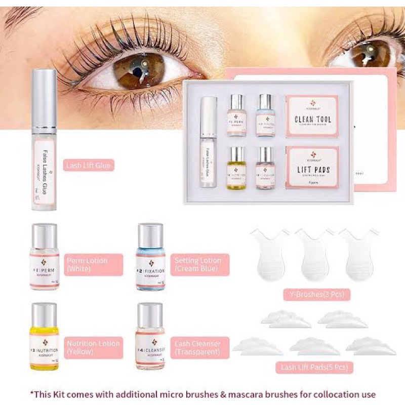 Jual ICONSIGN LASH PELENTIK BULUMATA LASH LIFT REFILL | Shopee Indonesia