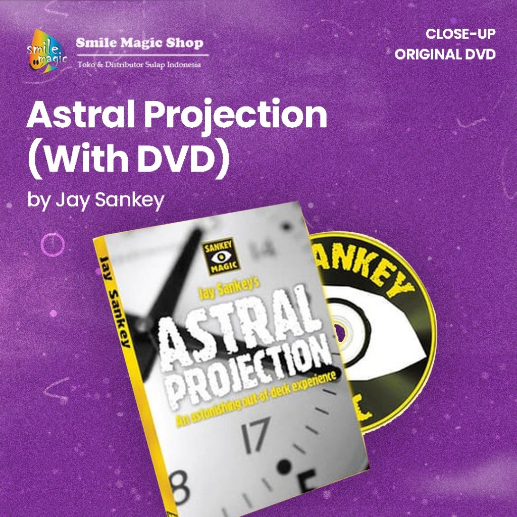 Jual Alat Sulap - Astral Projection (With DVD) by Jay Sankey - Smile ...