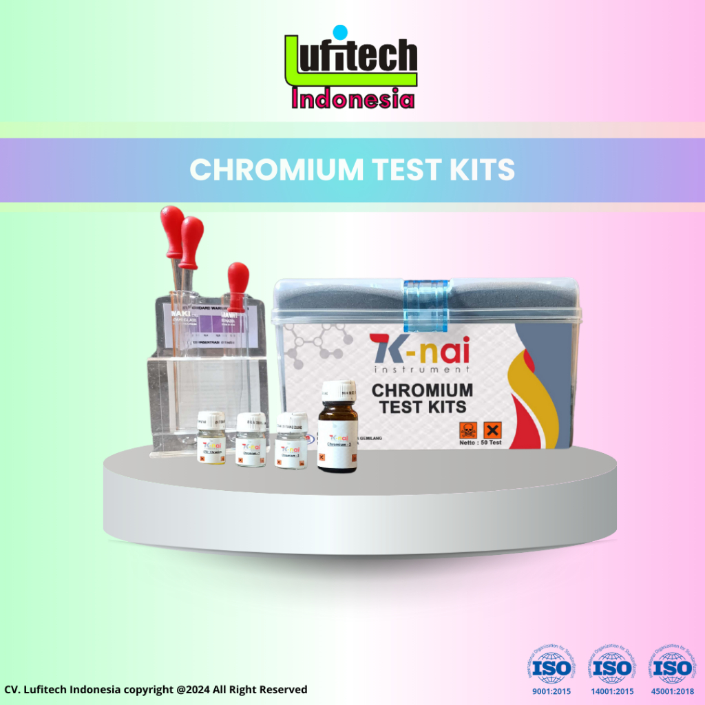 Jual CHROMIUM TEST KITS/ Uji Ukur Chromium Di Air | Shopee Indonesia