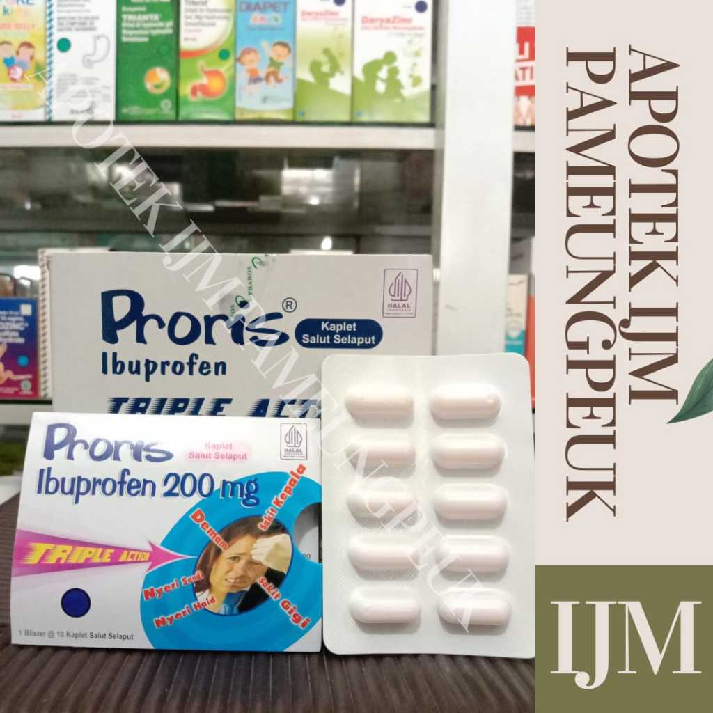 Jual Proris Kaplet / Demam / Sakit Kepala / Sakit Gigi / Promo ...