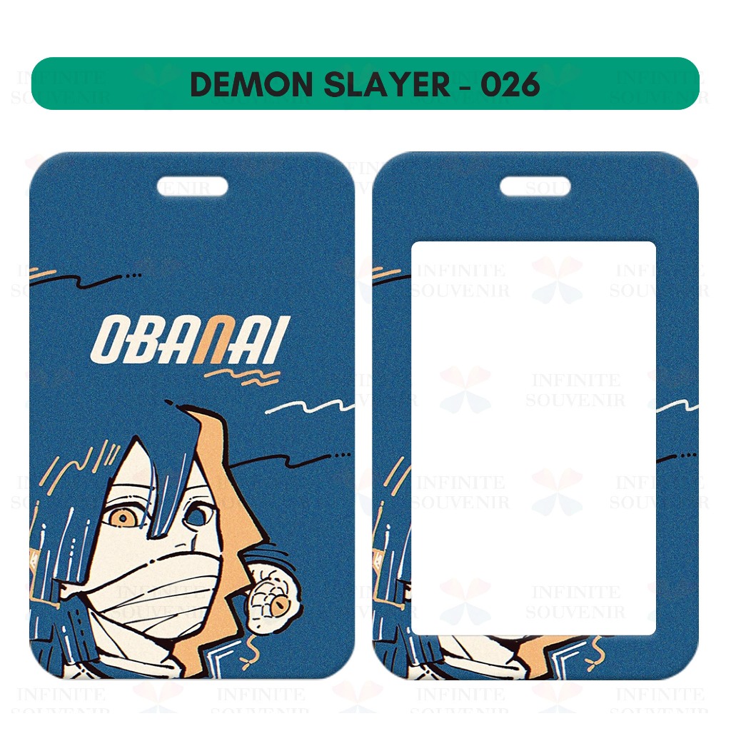 Jual (N009) Nametag DEMON SLAYER Tanpa Tali / Card Holder Aesthetic ...