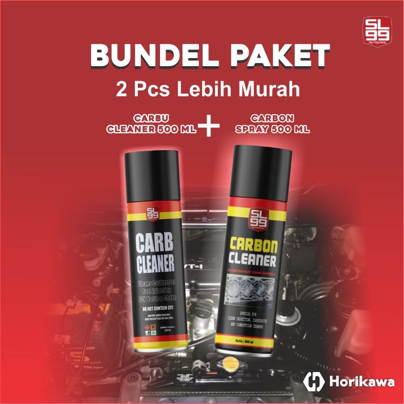 Jual Carbon spray & Carbu cleaner Bundle Promo | Shopee Indonesia