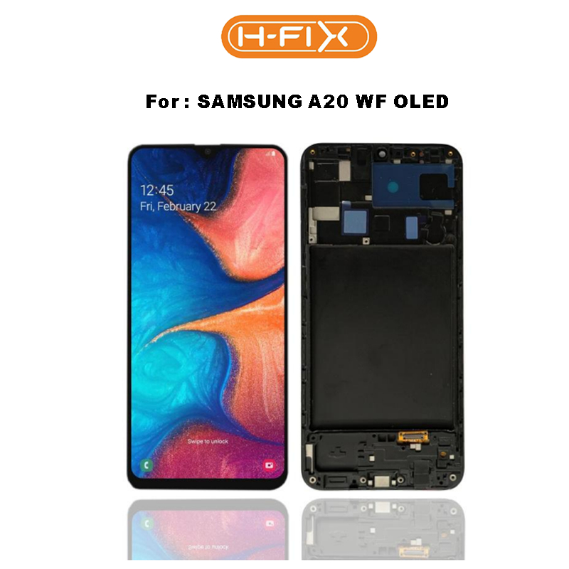 Jual HFIX - Lcd Samsung Galaxy A20 / A205 Oled With Frame Fullset ...