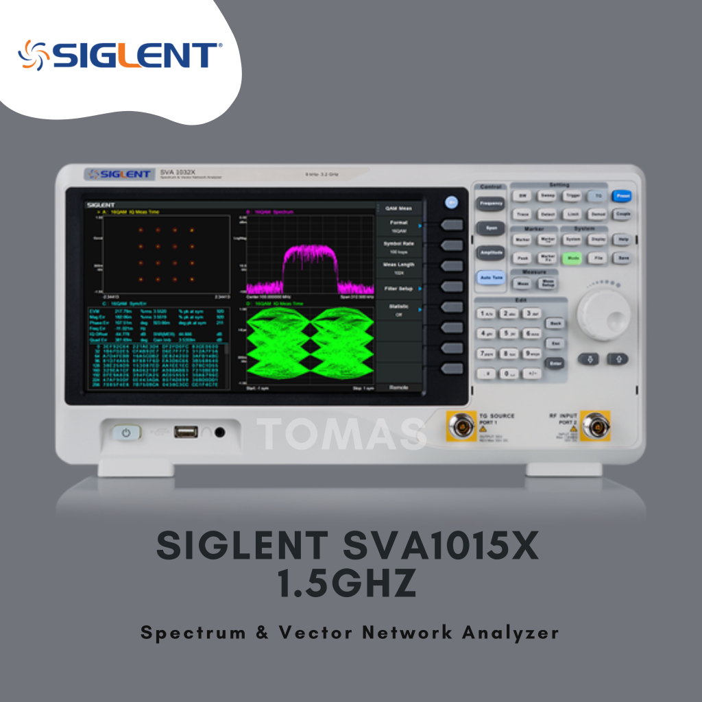 Jual Spectrum & Vector Network Analyzer Siglent SVA1015X | Shopee Indonesia