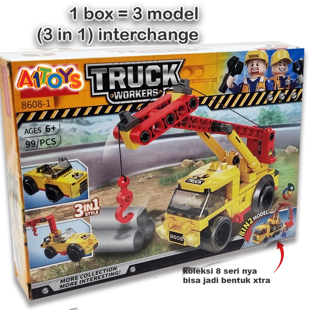 Jual Mainan mobil konstruksi mainan bulldoser mainan traktor mainan ...