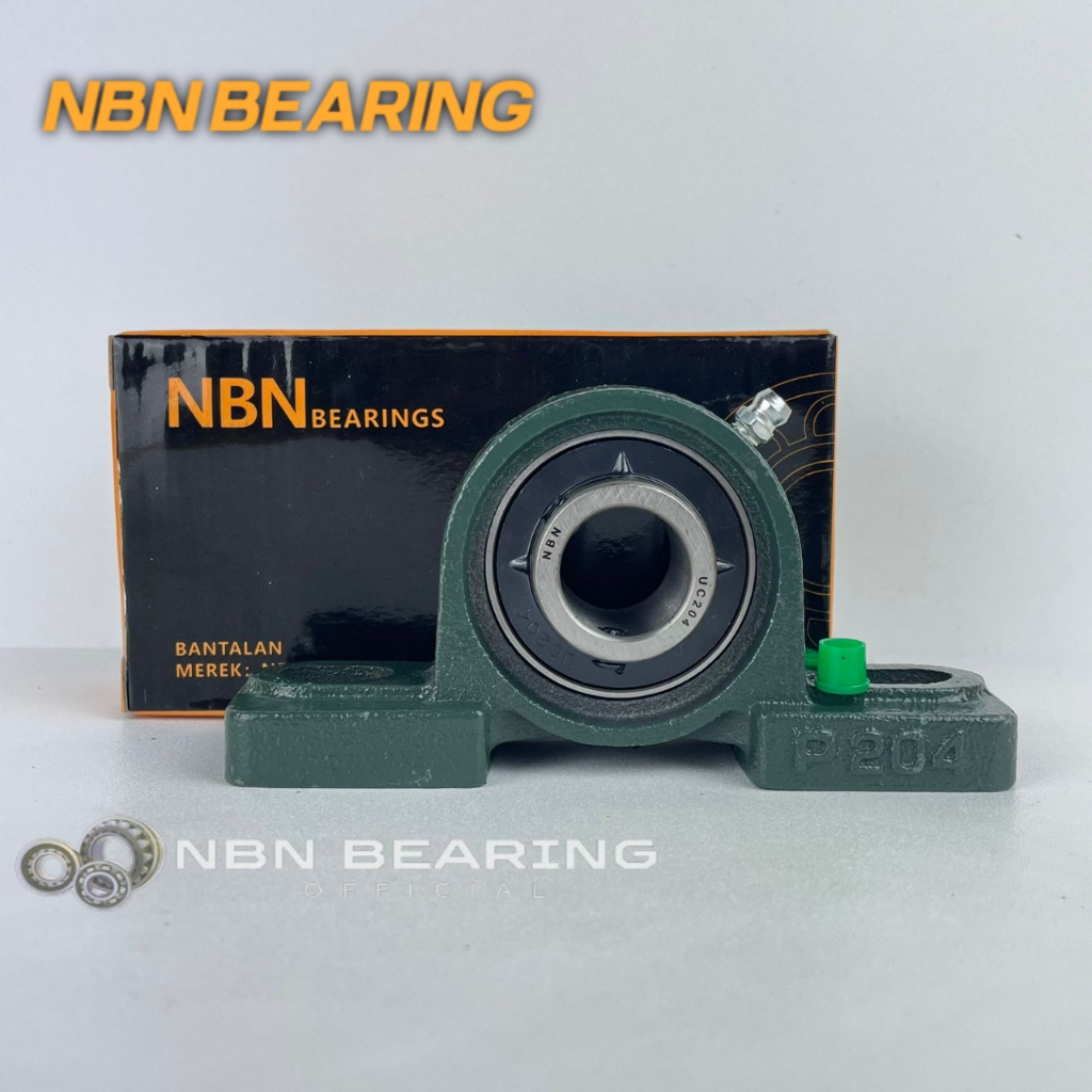 Jual BEARING UCP 204-20 Pillow Block Laher Duduk AS 20 mm NBN Official Original | Shopee Indonesia