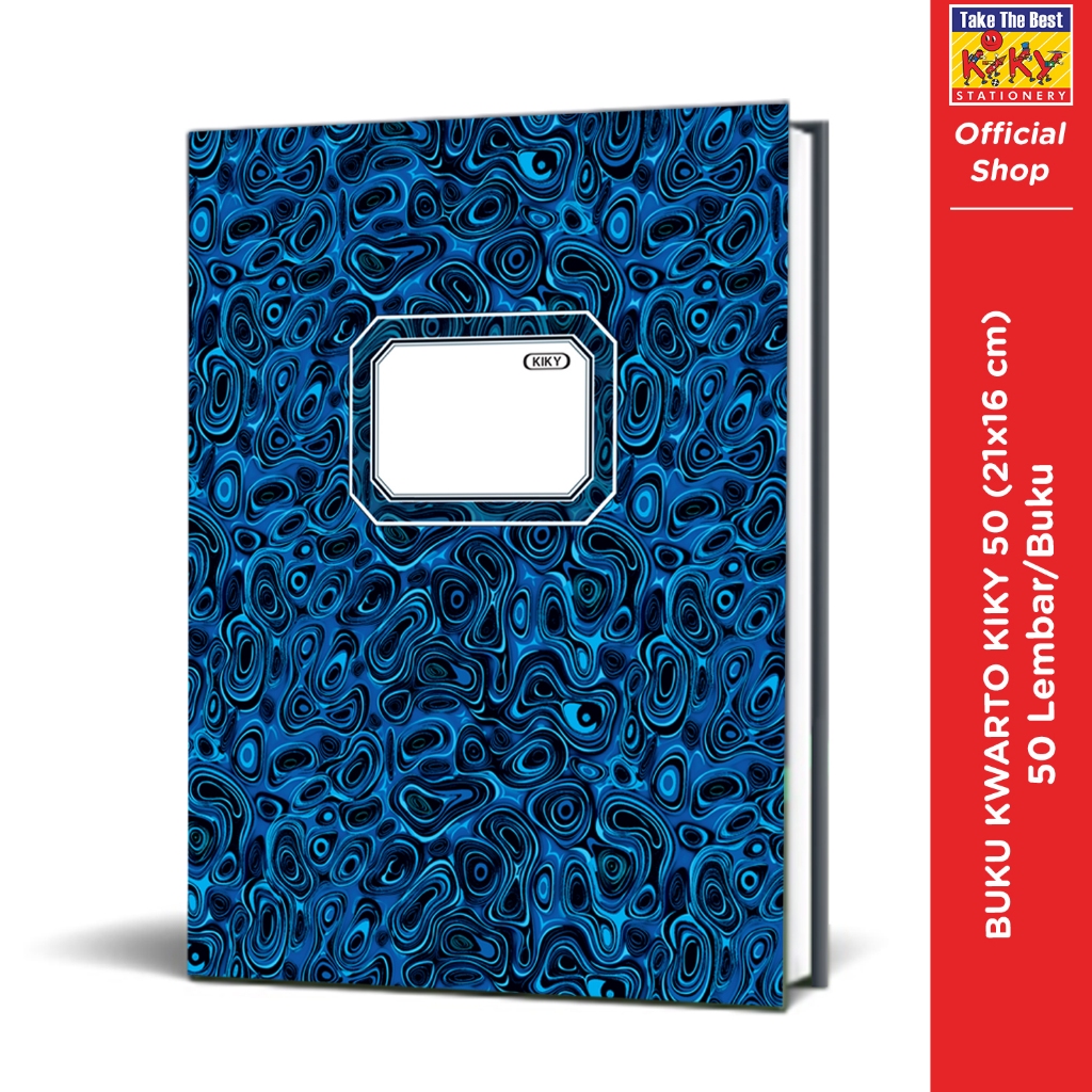 Jual KIKY Buku Hard Cover Kwarto Glossy (Uk. 16 x 21 cm) Isi 50 Lembar ...