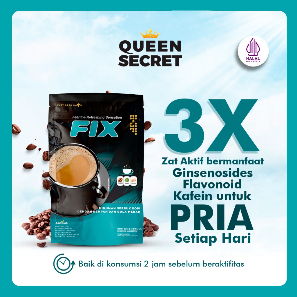 Jual AMIRALAB Fix Coffee Minuman Herbal Kopi Pria Kesehatan Alami Tradisional Stamina Pria Kuat ...