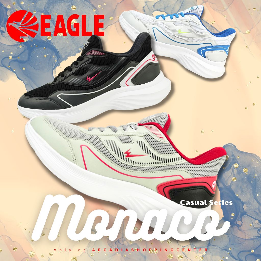 Jual EAGLE MONACO RUNNING SEPATU LARI PRIA DAN WANITA | Shopee Indonesia