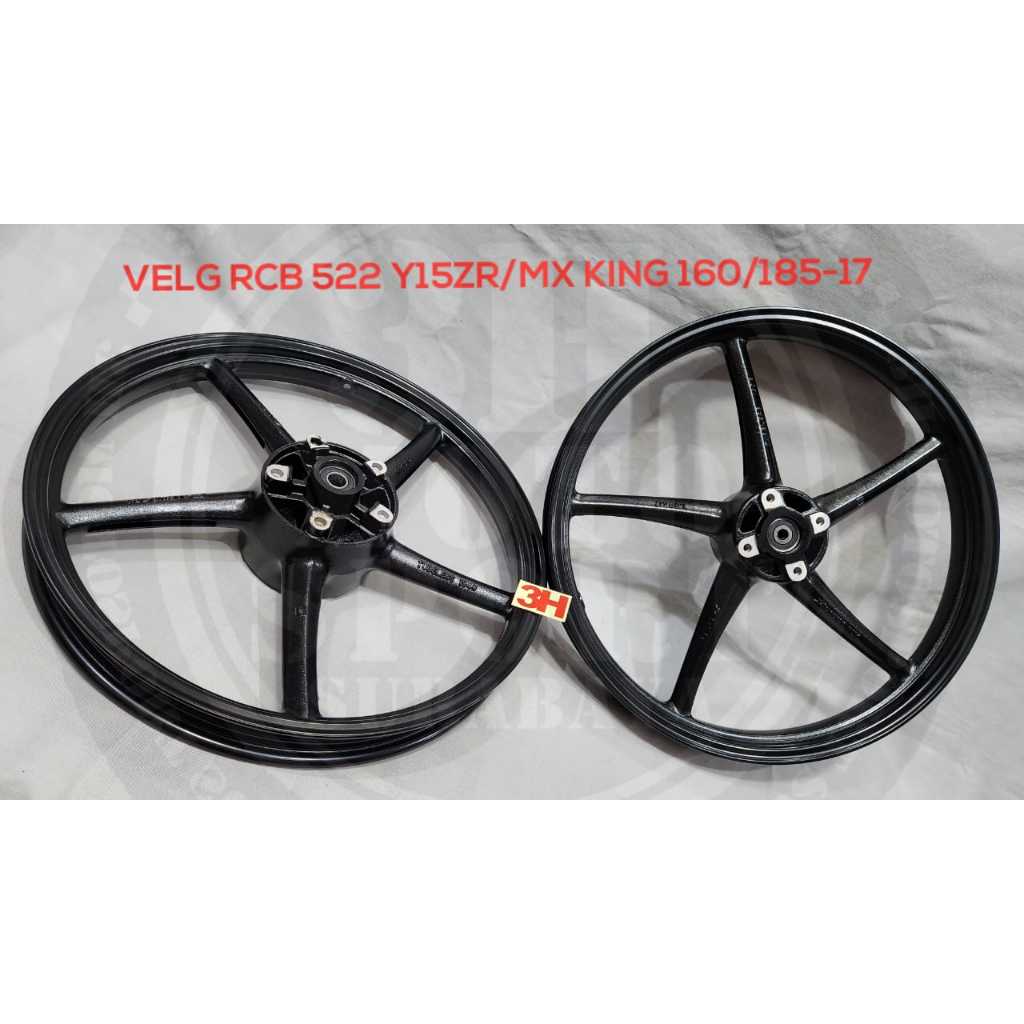 Jual VELG RACING BOY 522 Y15ZR - MX KING 160 185 17 HITAM | Shopee ...