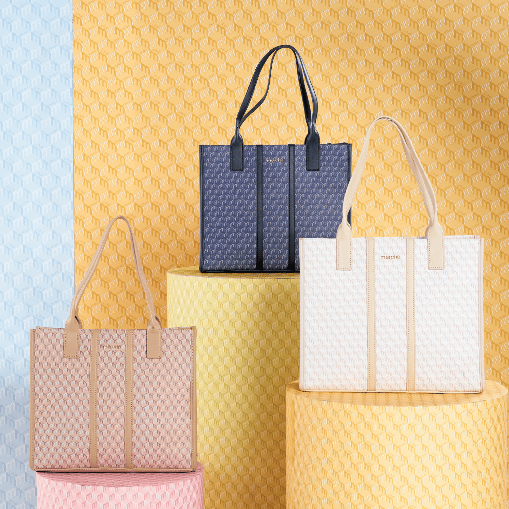 Jual Merche Tas Totebag Wanita Vaughn Monogram | Shopee Indonesia
