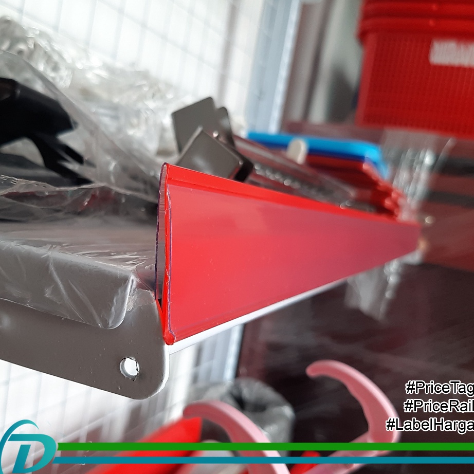Jual Jangan Sampai Kehabisan Price Rail Tipe Selip Price Tag Rail Card ...