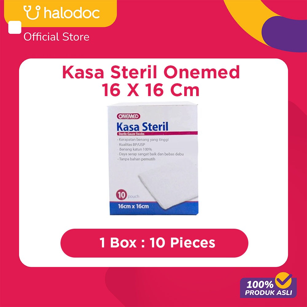 Jual Kasa Steril Onemed 16 X 16 Cm 10 Pouch | Shopee Indonesia