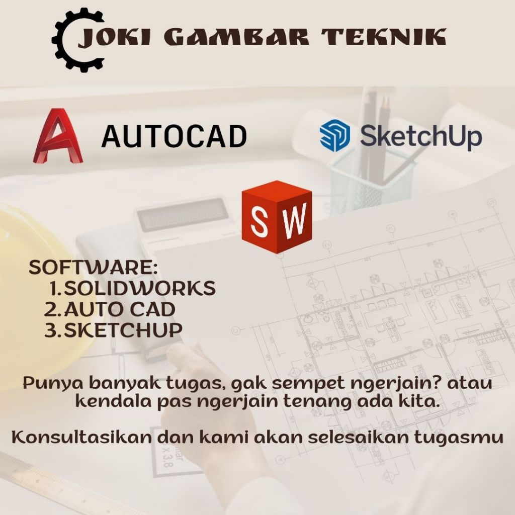 Jual Joki Gambar Teknik / Joki Gamtek | Shopee Indonesia