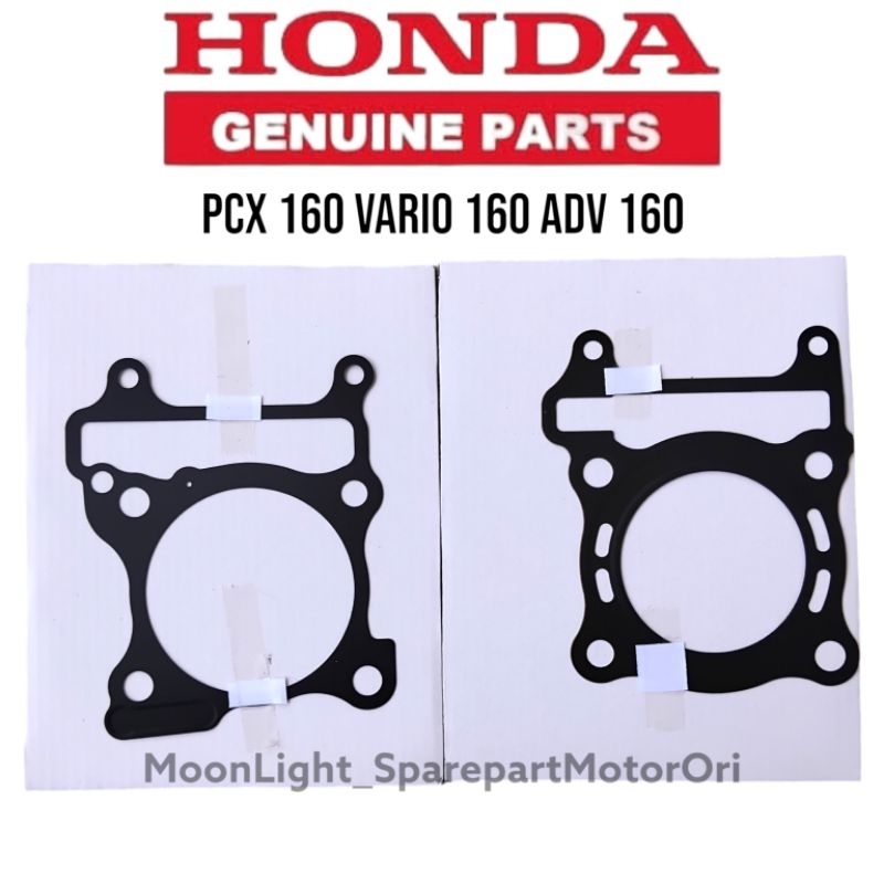 Jual PAKING BLOK HEAD BLOK BAWAH VARIO 160 PCX 160 ADV 160 GASKET CYLINDER PCX 160 ORI ORIGINAL ...