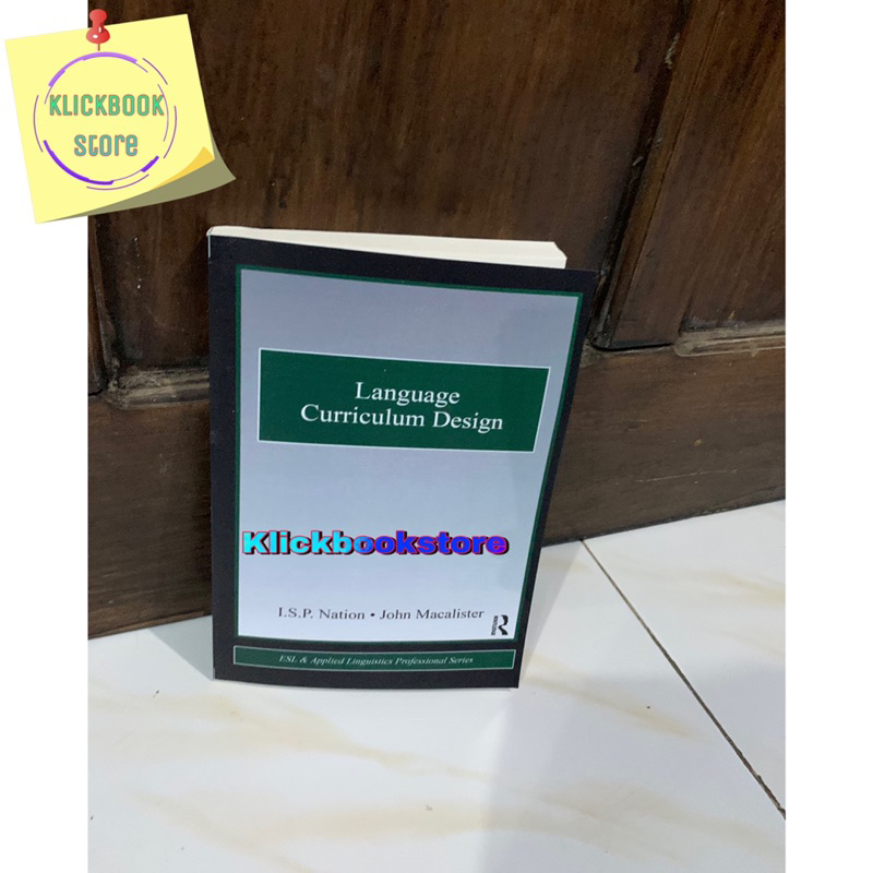 Jual Buku Language Curriculum Design | Shopee Indonesia