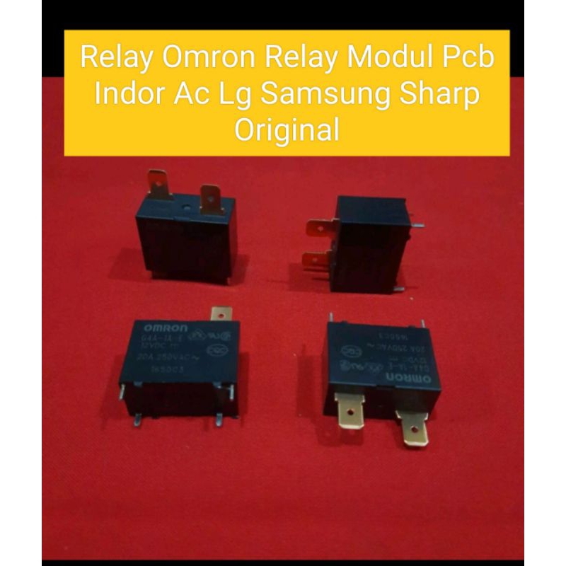 Jual Relay Omron Relay Modul Pcb Indor Ac Lg Samsung Sharp Original ...