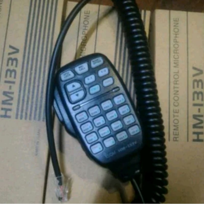 Jual extramic radio rig icom IC 2100 2200h 2300h hm-133v mic icom ic2200 hm133 | Shopee Indonesia