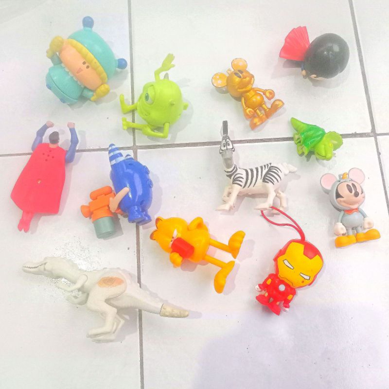 Jual Mainan Happy Meal McDonalds McD KFC Burger King Hokben A&W 2 Preloved Second Murah | Shopee ...