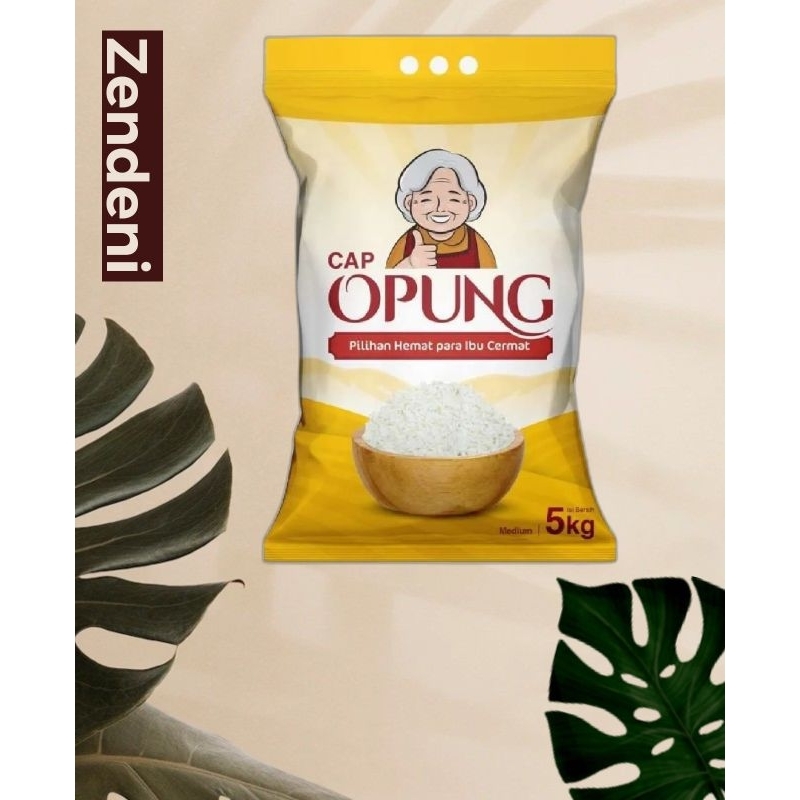 Jual Beras Cap Opung 5 KG | Shopee Indonesia