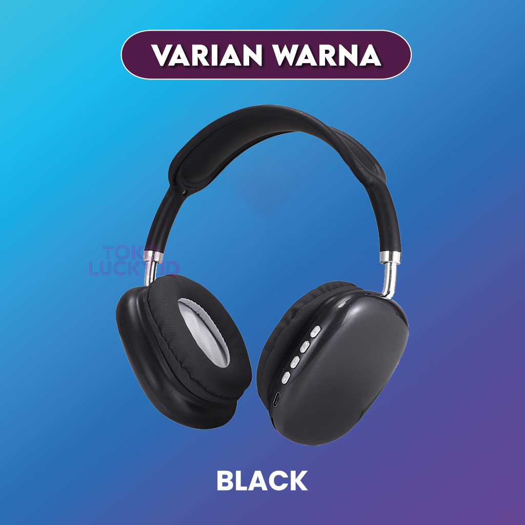 Jual Headset Bluetooth Anak Karakter Kucing Lucu Headphone RGB LED ...