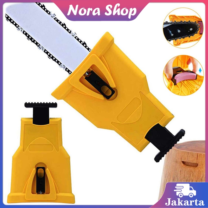 Jual Pengasah Rantai Chainsaw Gergaji Rautan Mesin Alat Pengasah Rantai ...