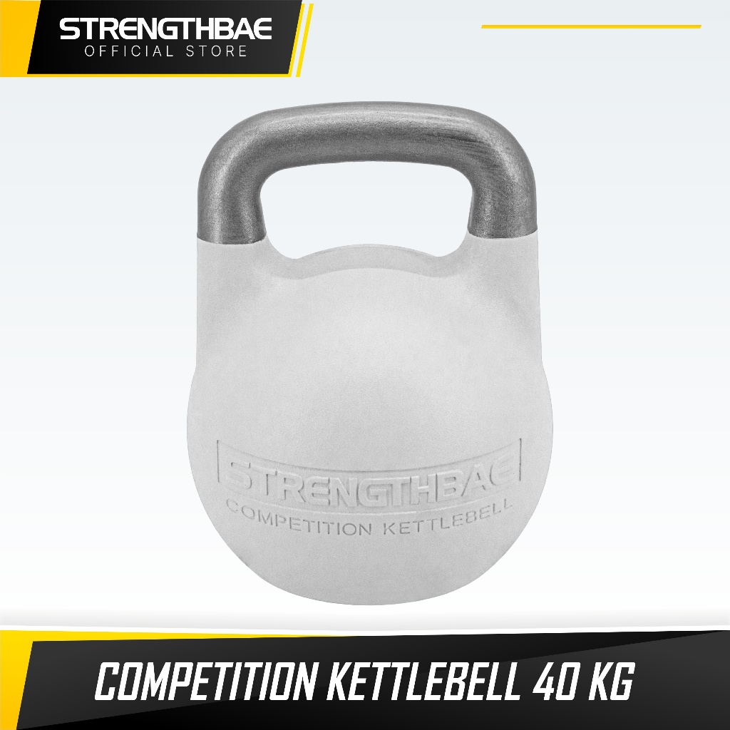 Jual Competition Kettlebell 40kg STRENGTHBAE Hollow Body Kettle Bell ...