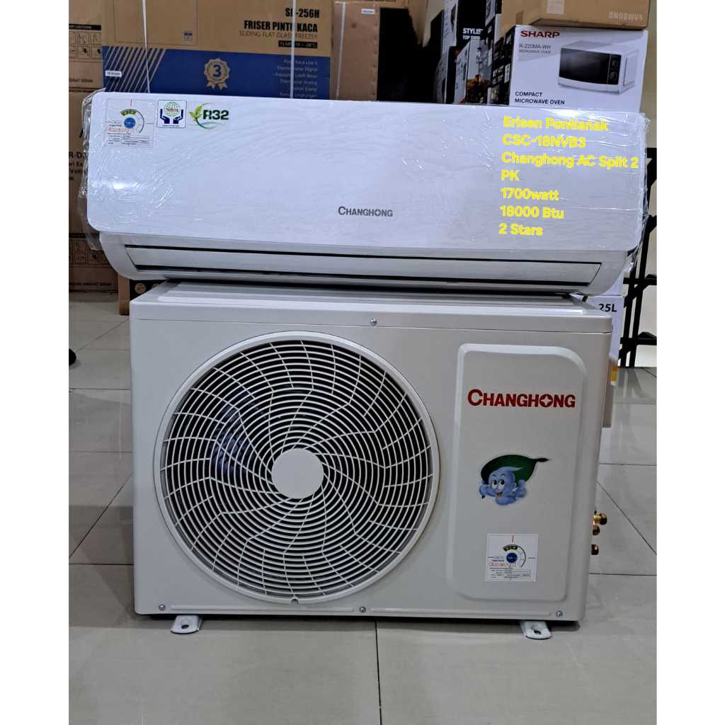 Jual CHANGHONG AC 2 PK CSC-18NVB3 Unit Only (belum termasuk instalasi dan bahan instalasi AC ...