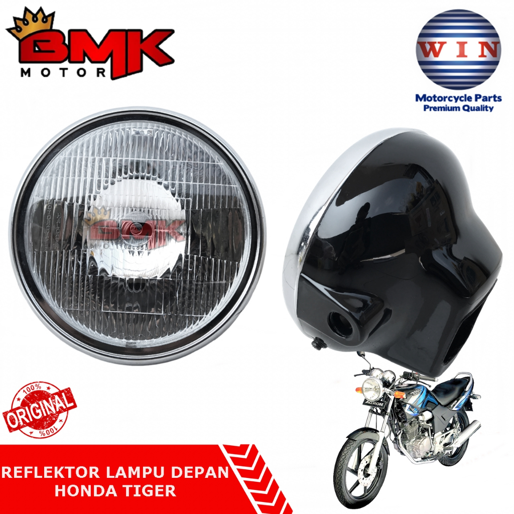 Jual Win Lampu Depan Reflektor Tiger Hitam 1999 2000 2001 2002 2003 ...