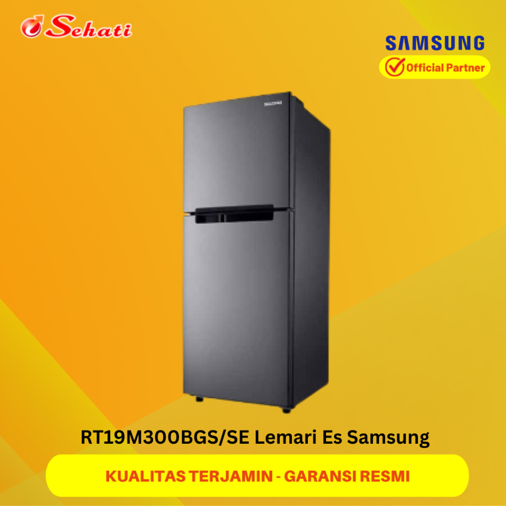 Jual SAMSUNG RT19M300BGS/SE Lemari Es Samsung 2 Pintu No Frost Multi ...