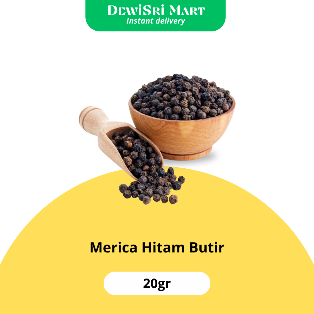 Jual Merica Hitam Butir 20gr - Dewi Sri Mart | Shopee Indonesia