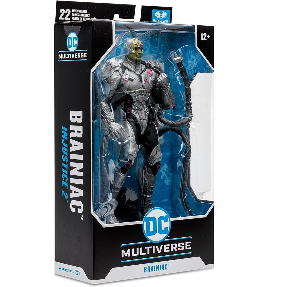 Jual McFarlane DC Multiverse Brainiac Injustice 2 Superman (DC VS ...