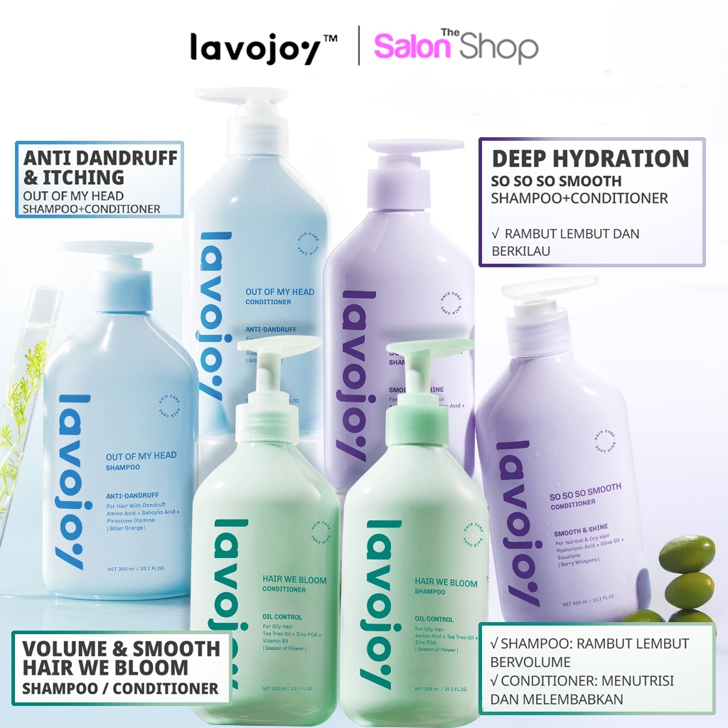 Jual ♦️THESALONSHOP♦️ LAVOJOY So So So Smooth | Hair We Bloom | Out of ...