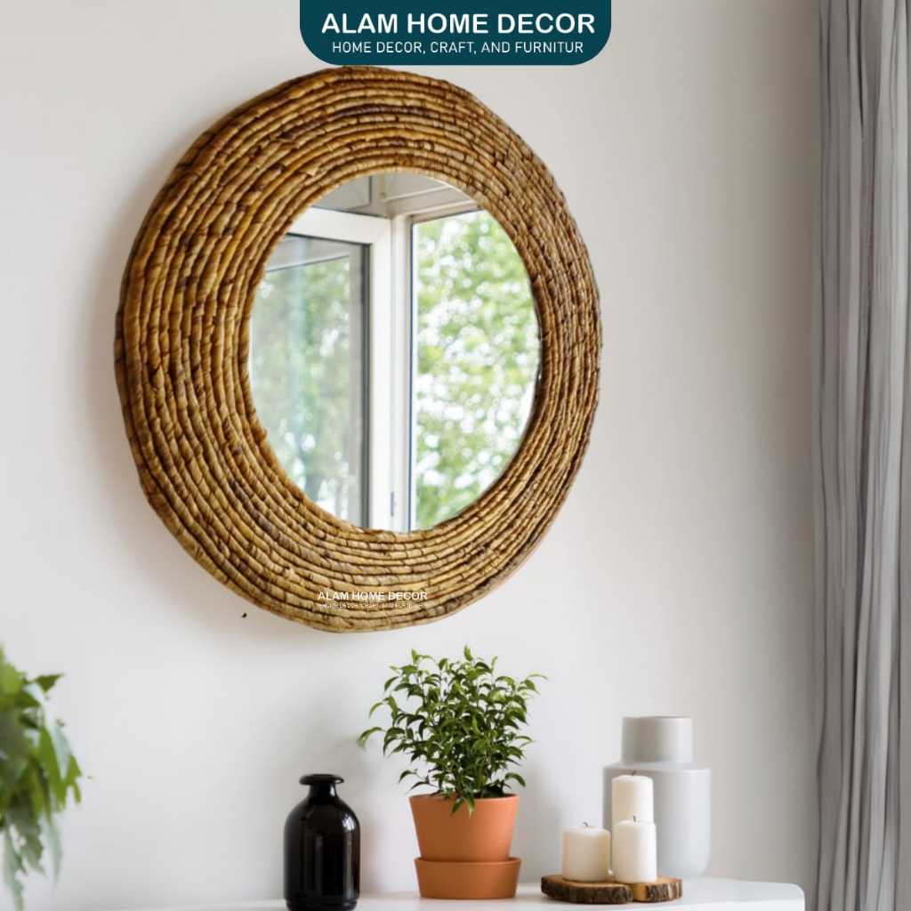 Jual Cermin Dinding Banana Aesthetic Untuk Dekorasi Rumah, Ruang Tamu ...