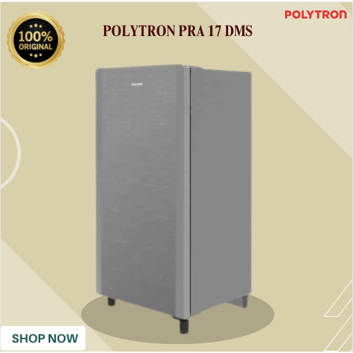 Jual Kulkas POLYTRON 1 Pintu PRA 17 DMS 170 Liter Pintu Kaca/PRA-17DMS ...