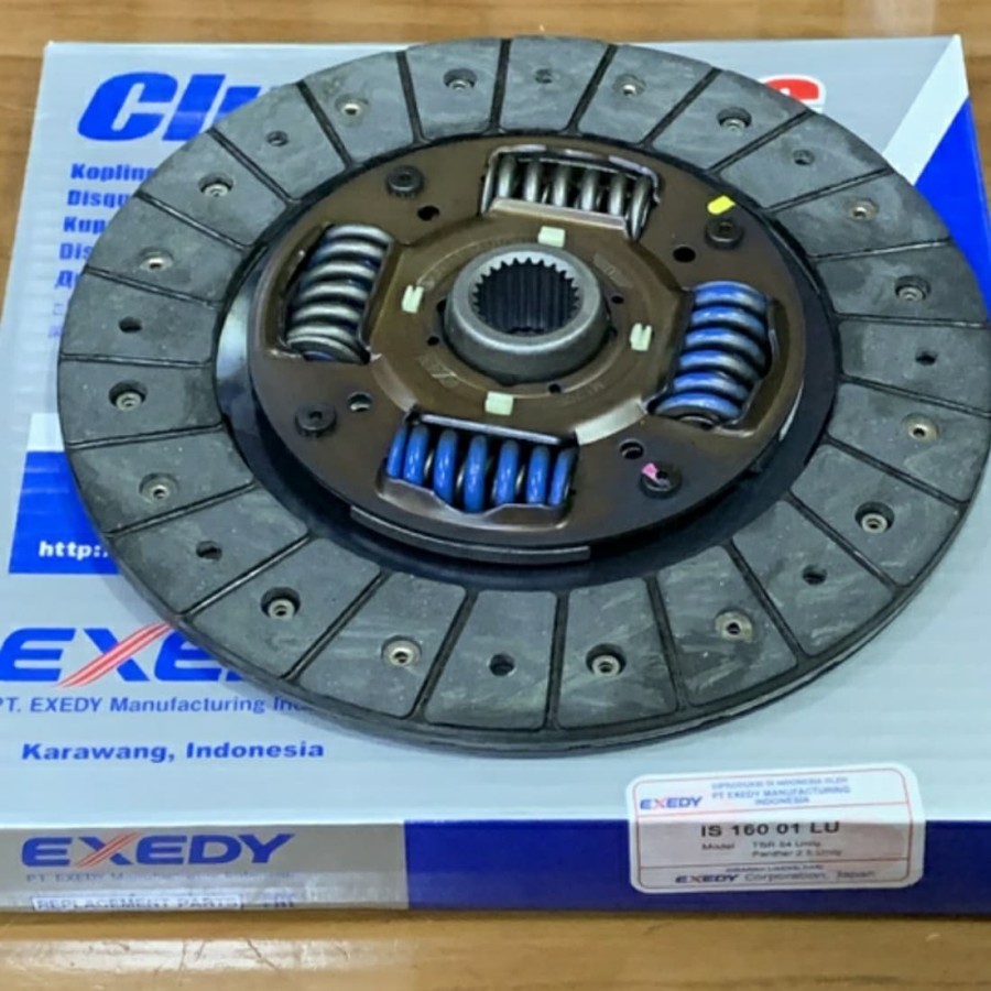 Jual Plat Kopling Isuzu Panther 2500cc TBR54 Unity Exedy IS-160-01LU ...